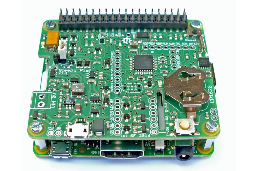 Sleepy Pi 2 - Intelligent Battery Power for RPi from Fuffkin on Tindie
