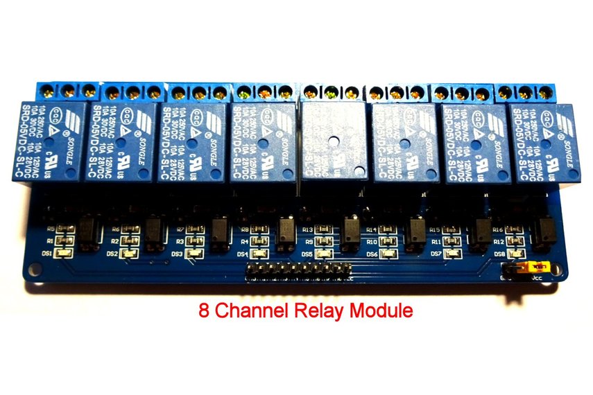Relay Switcher : 8 Channel MIDI-to-relay module from hotchk155 on Tindie