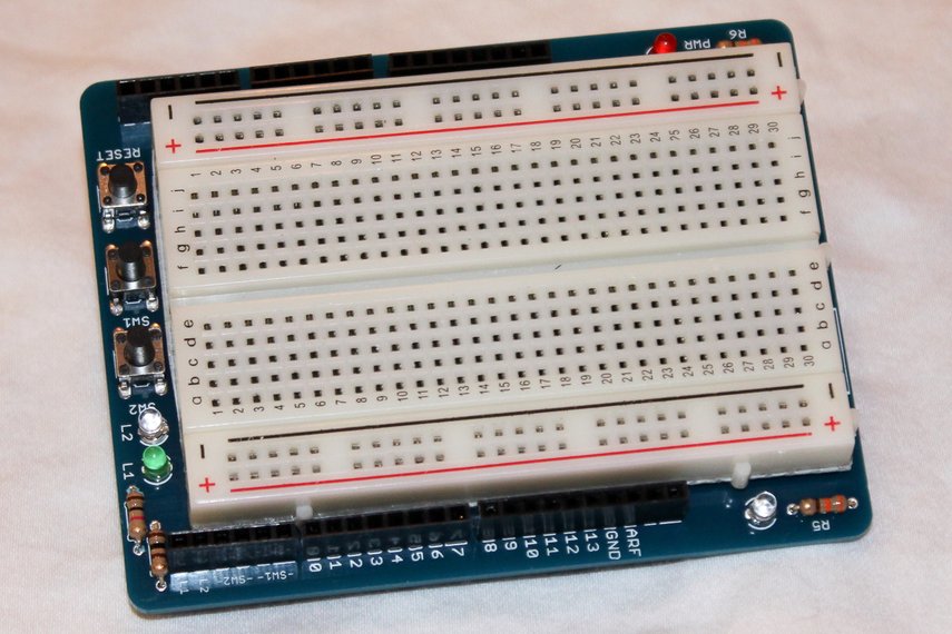 Arduino Breadboard Shield 400 From Kardacian On Tindie
