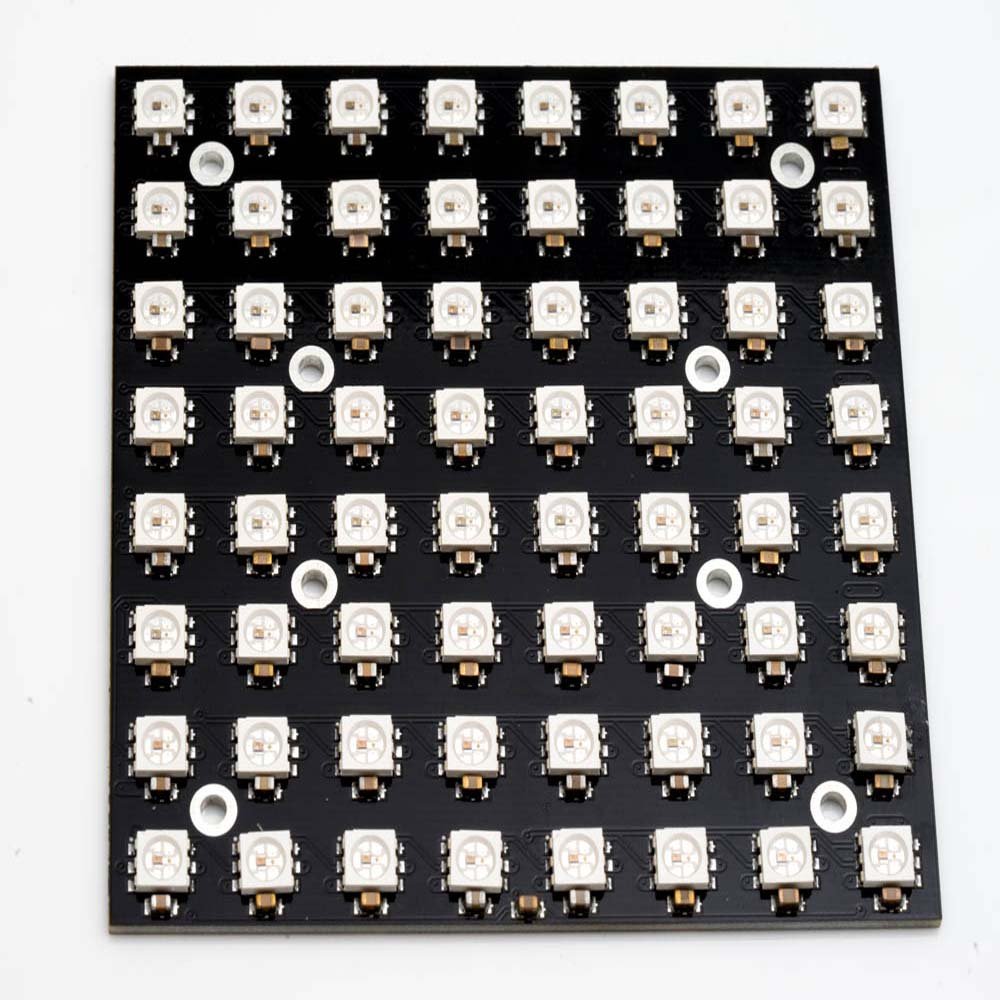 8x8 Matrix 64 RGB Led from nifteecircuits on Tindie