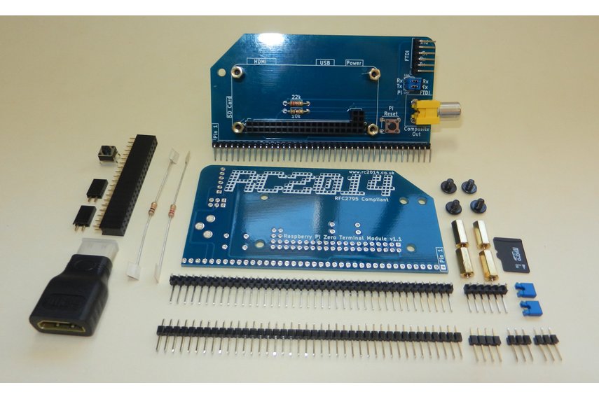Raspberry Pi Zero Serial Terminal for RC2014 from Semachthemonkey on Tindie