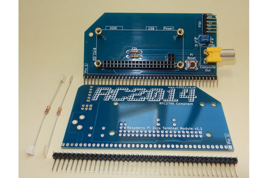Raspberry Pi Zero Serial Terminal for RC2014 from Semachthemonkey on Tindie