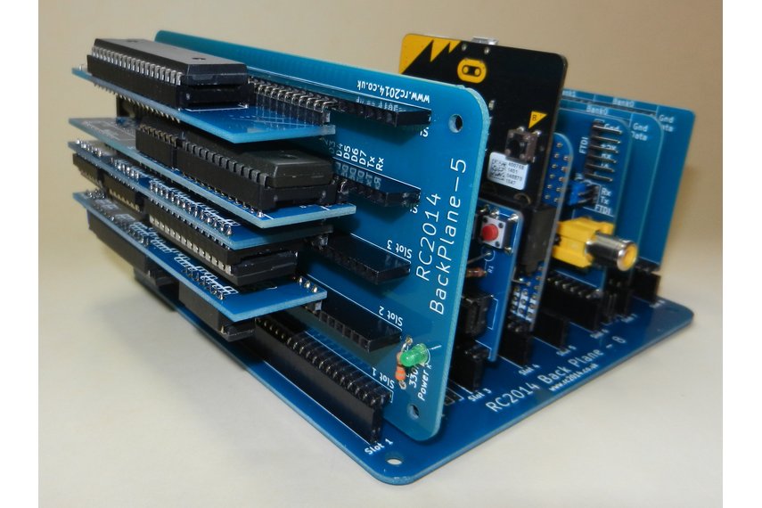 Backplane 5 for RC2014 - Z80 Homebrew Computer from Semachthemonkey on Tindie