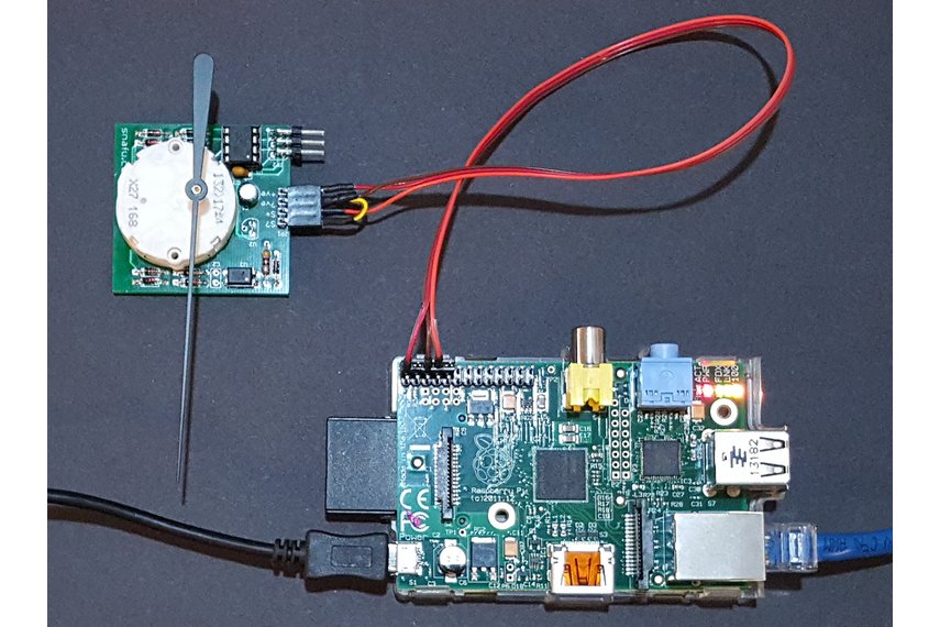 Stepper Motor Gauge driver - serially driven from boffin on Tindie