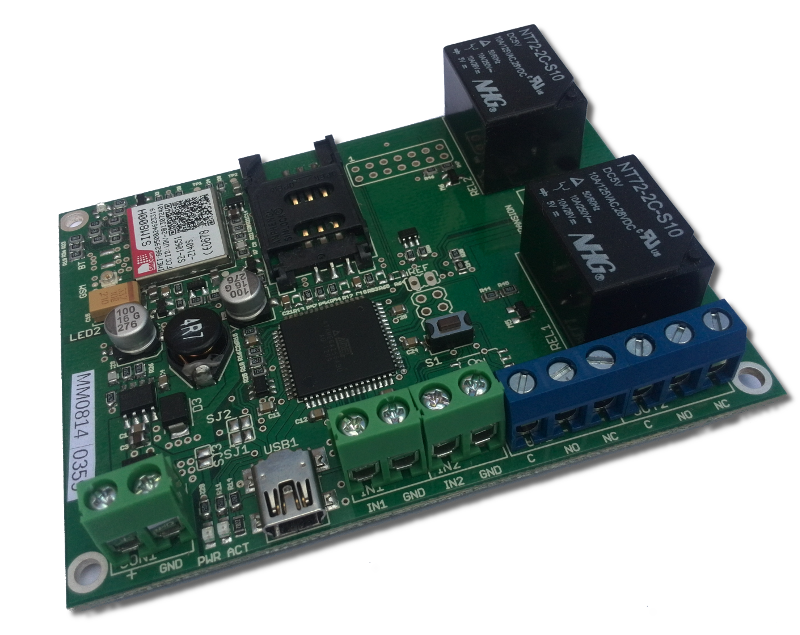 GSM/GPRS remote for control and sensing from RGilham on Tindie