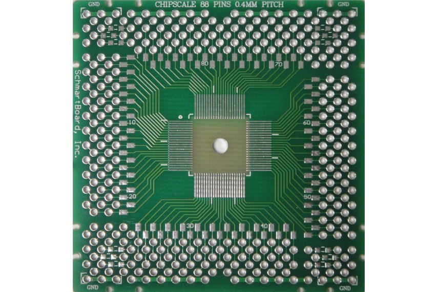 SchmartBoard|ez QFN 88 Pins 0.4mm Pitch from Schmart on Tindie