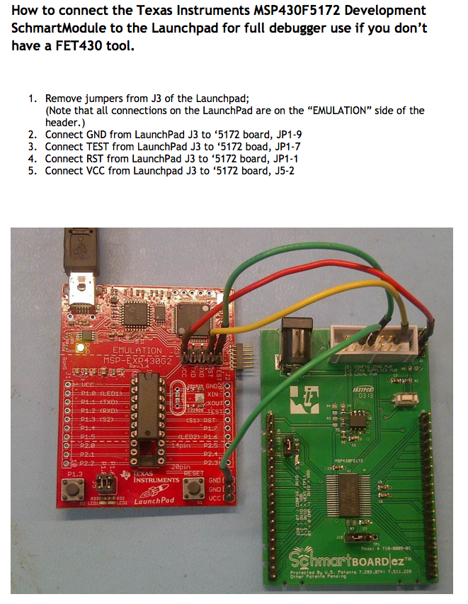 TI MSP430F5172 Development SchmartModule from Schmart on Tindie