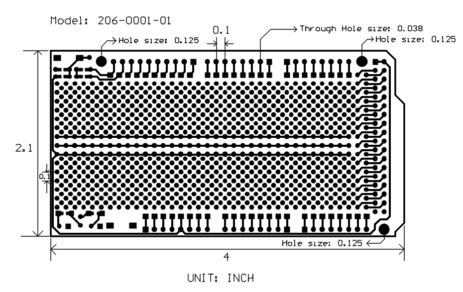 SchmartBoard|ez SOT 23/SC70 Arduino Mega Shield Kit from Schmart on Tindie