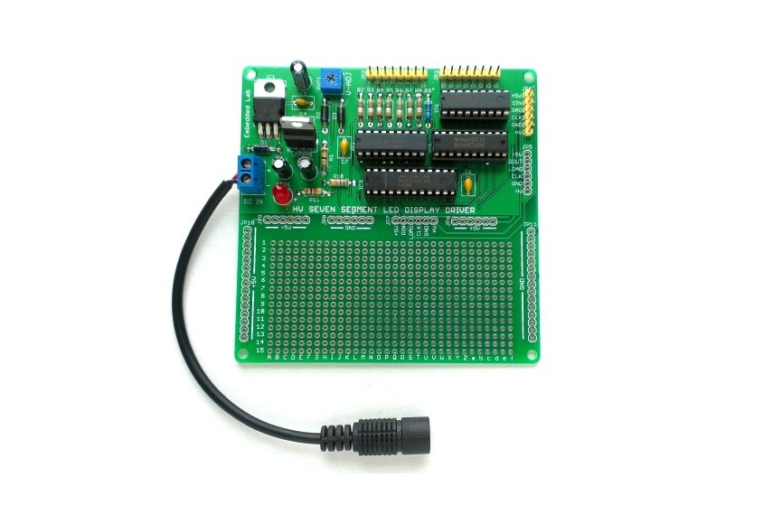 Serial driver for large seven segment LED displays from rajbex on Tindie