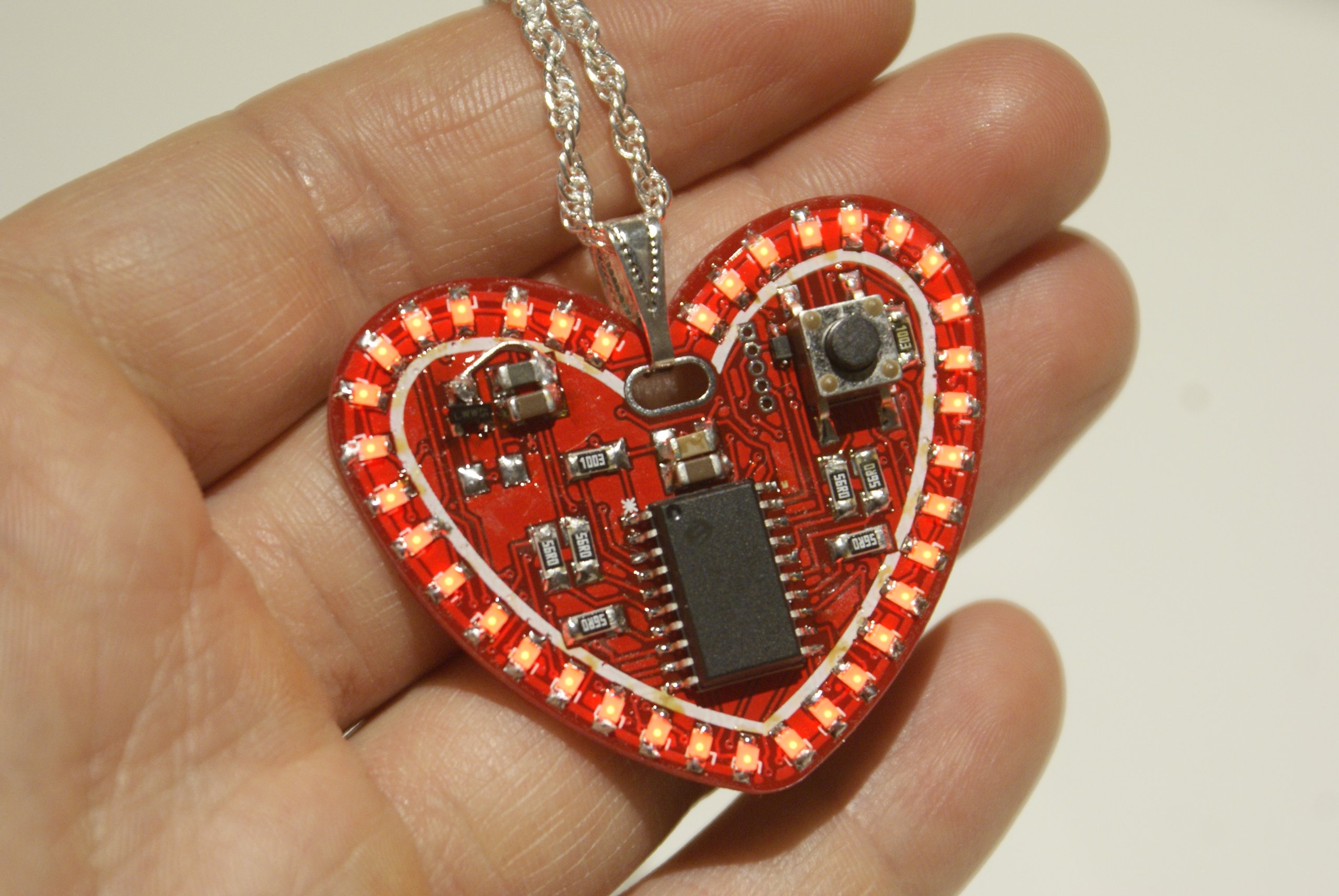 TechHeart Neck Charm from markistuff on Tindie