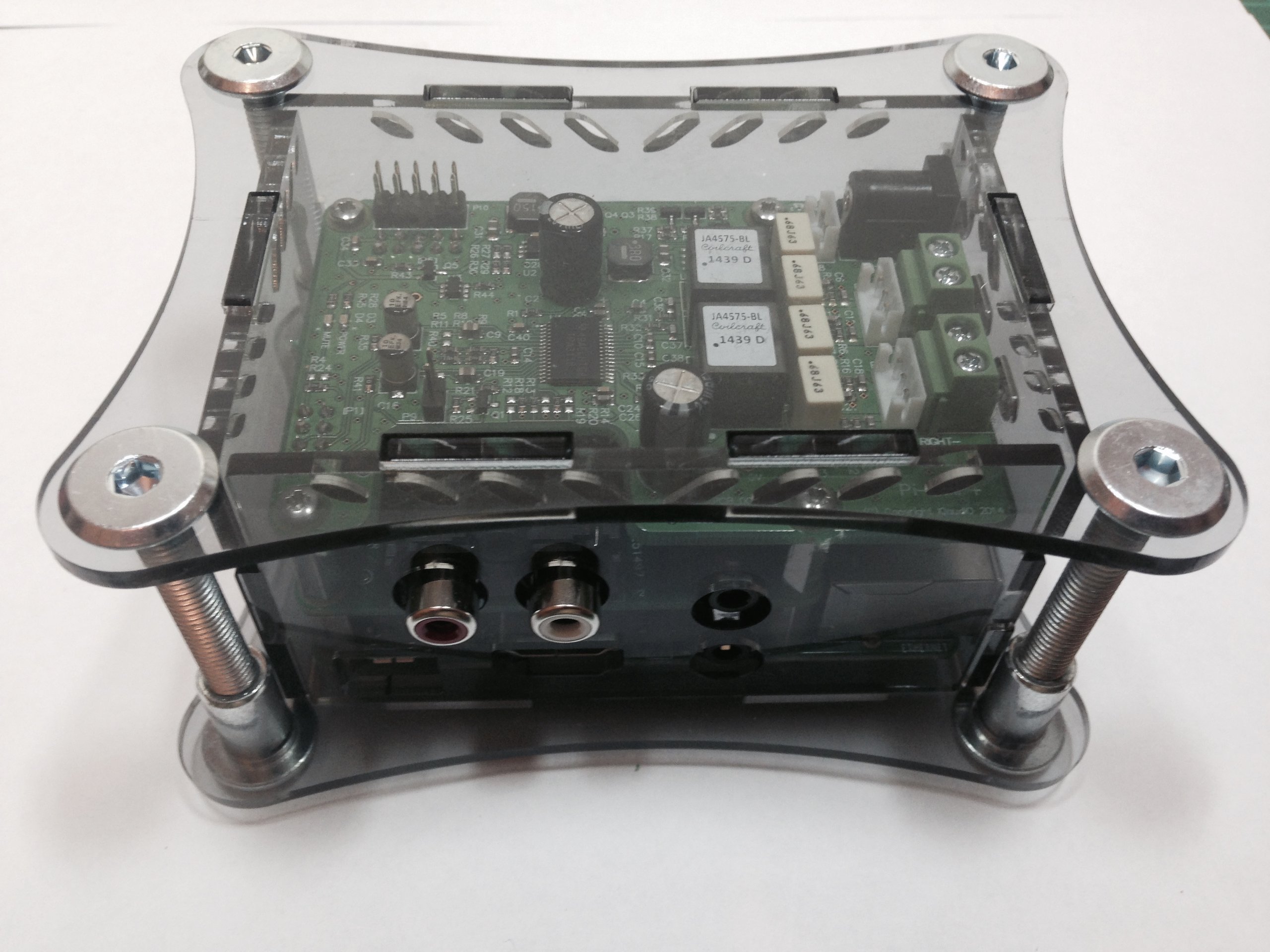 Pi-AMP+ CASE from IQaudIO on Tindie