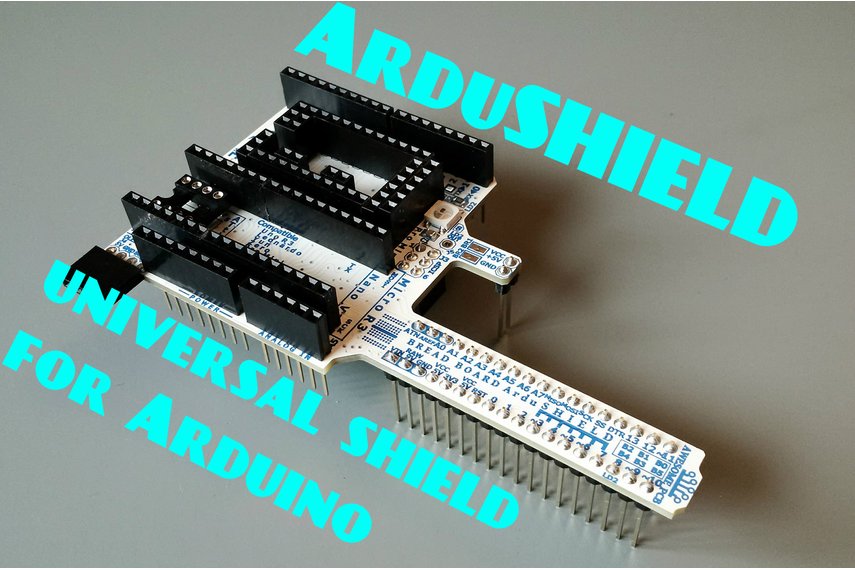 ArduSHIELD - universal shield for Arduino from AwesomePCB on Tindie