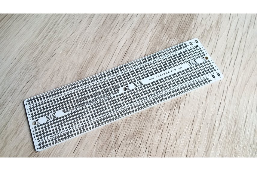 Breadboard PCB with Raspberry Pi support from AwesomePCB on Tindie