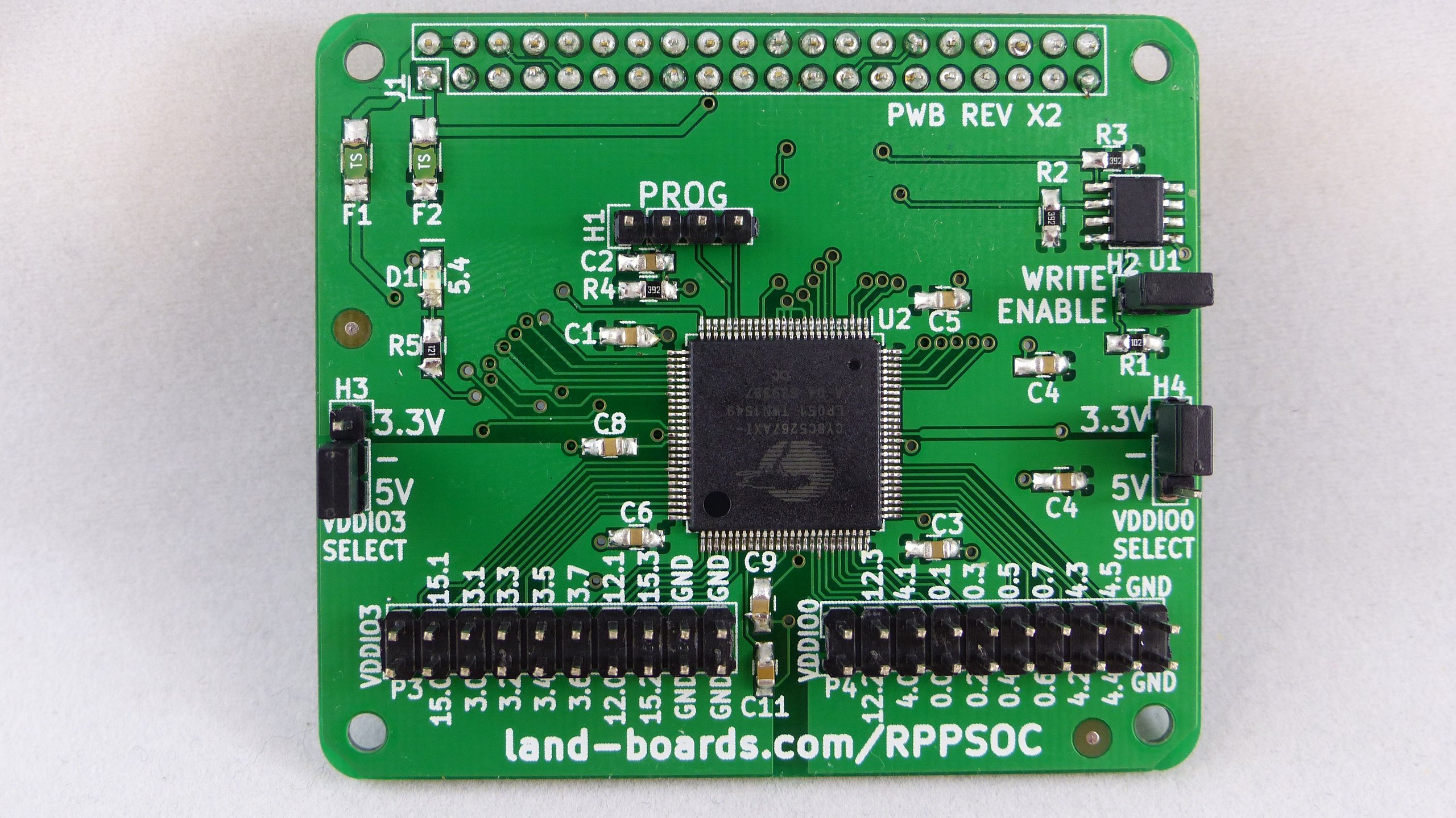 Programmable System on a Chip for the Raspberry Pi from land_boards on ...