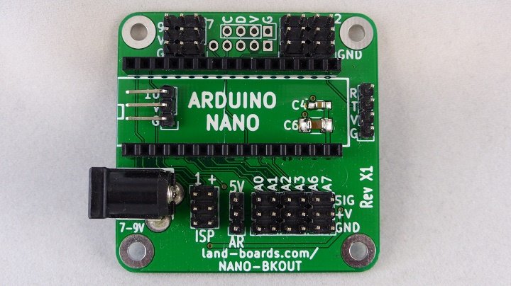 NANO Breakout Card from land_boards on Tindie
