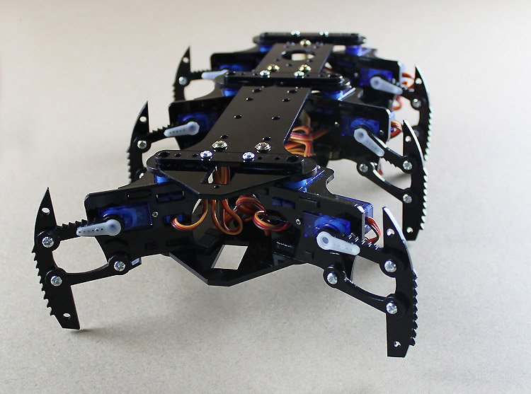 Acrylic Spider Hexapod Robot Kit from Smaring on Tindie