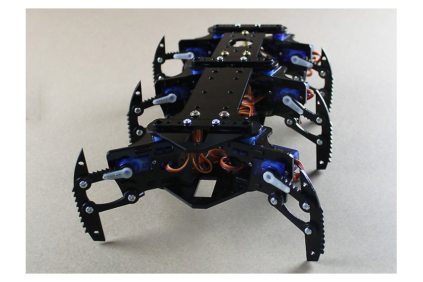 Acrylic Spider Hexapod Robot Kit from Smaring on Tindie