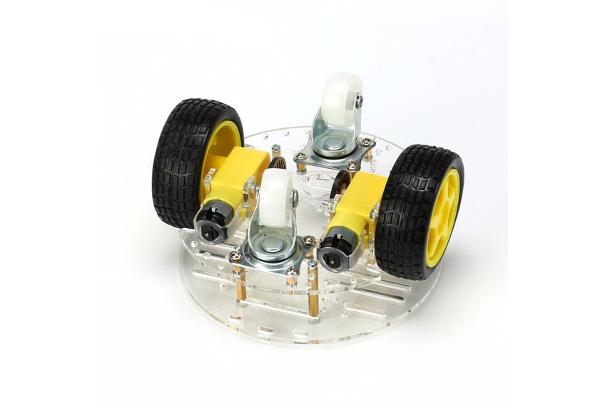 Round 2 Wheel-Drive Robot Car Kit from Smaring on Tindie