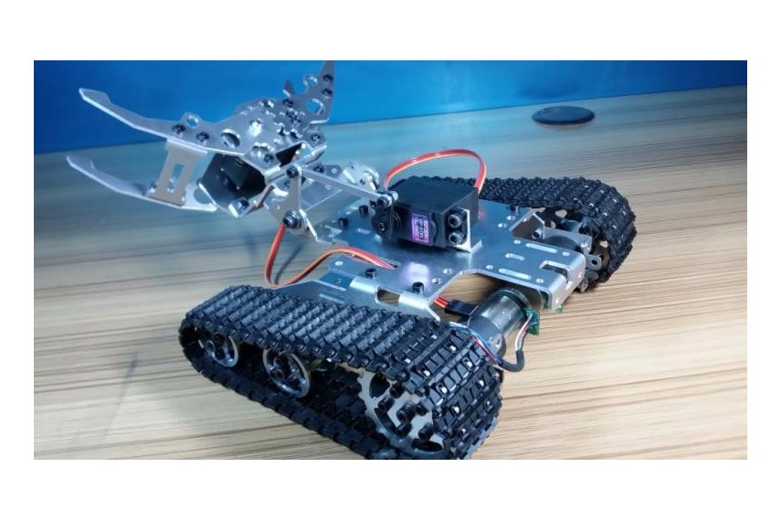 Tank Crawler Chassis with Claw/Gripper from Smaring on Tindie