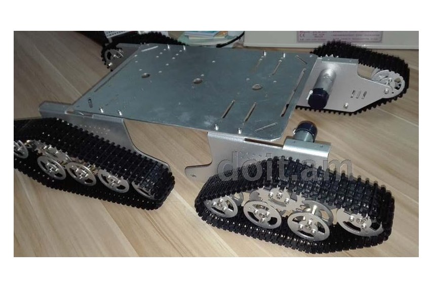 4WD Metal robot Wall-E Tank Track from Smaring on Tindie