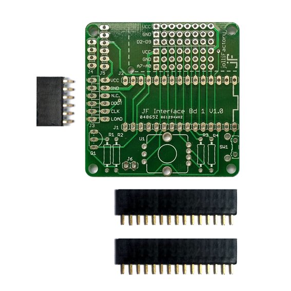 JF Interface Board 1 - Bare PCB Board with headers from Nick64 on Tindie