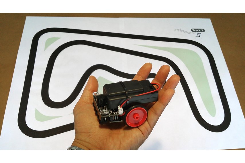 jolliBot - Arduino based Line Follower DIY Kit from Nick64 on Tindie