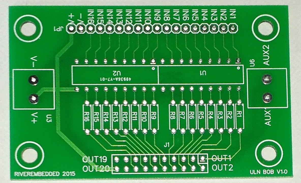16 Ch. Darlington Driver PCB Arduino, RaspPi, PLC from rbwilliams on Tindie