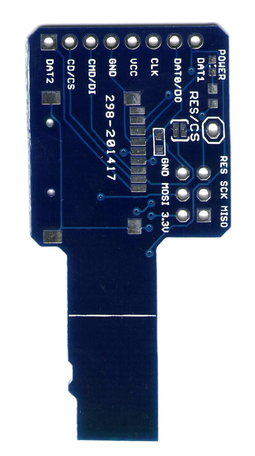 micro SD card sniffer for Logic analyzer from bobricius on Tindie