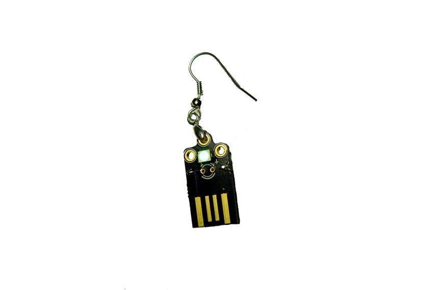 USB supercapacitor Led Earrings from bobricius on Tindie USB supercapacitor Led Earrings from bobricius on Tindie