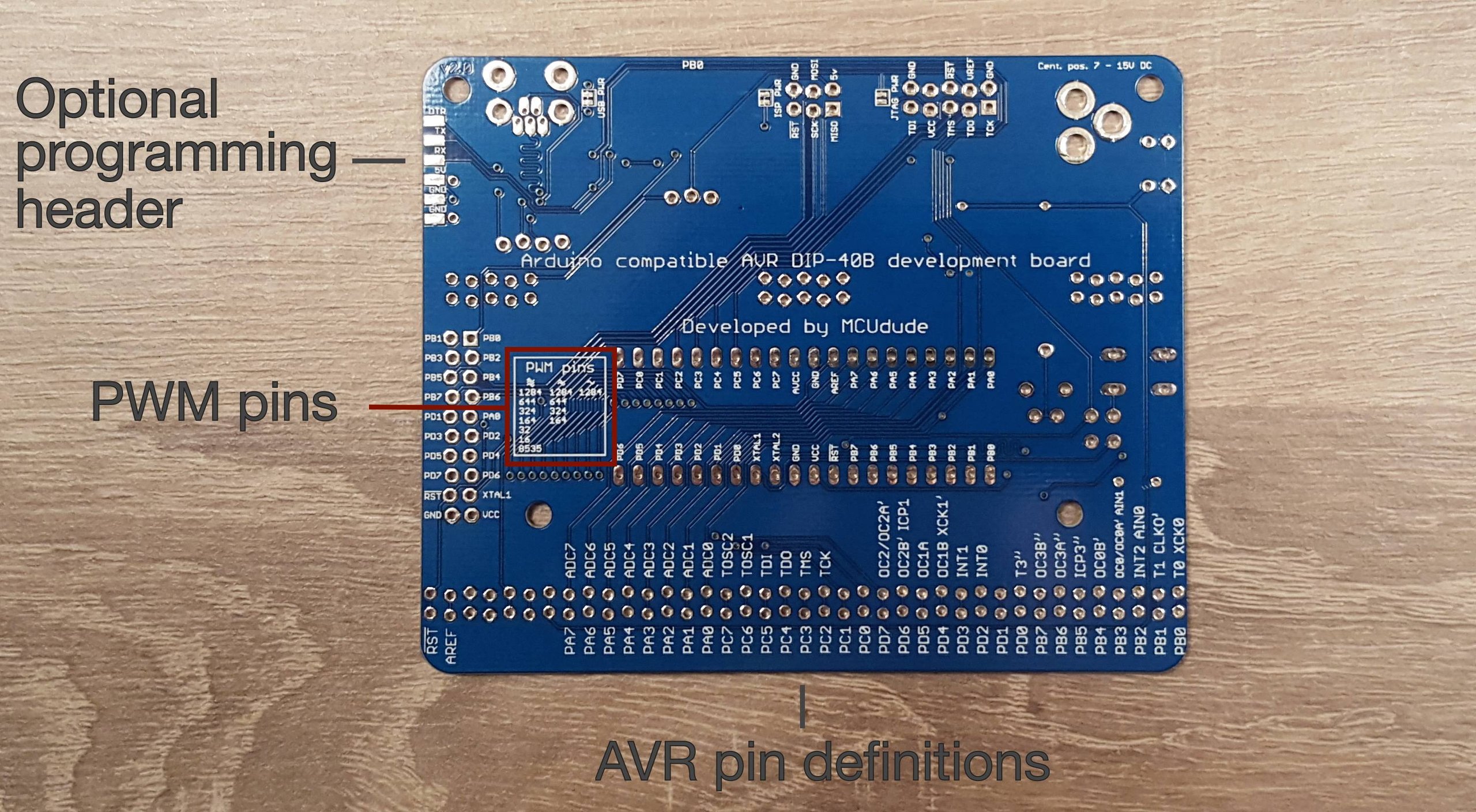 Dip 40 Arduino Compatible Development Board From Mcudude On Tindie