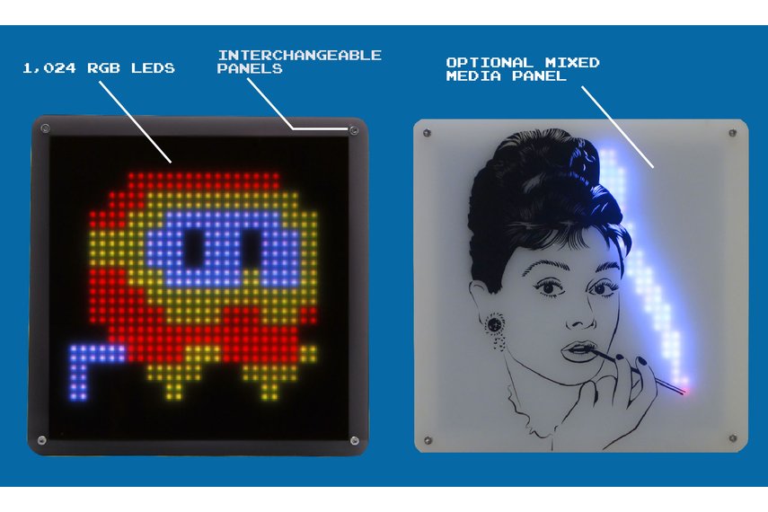 PIXEL: LED ART from pixel on Tindie