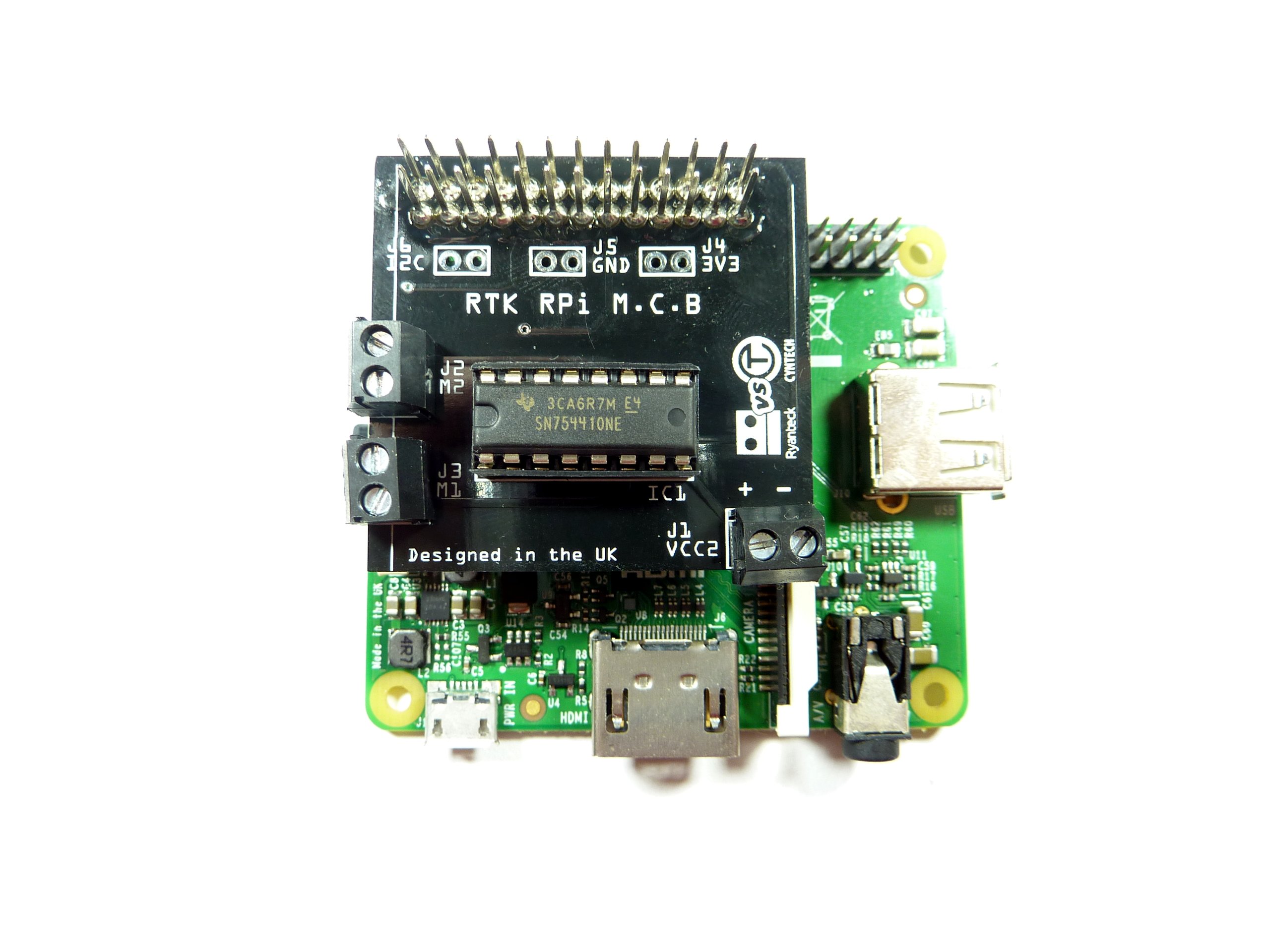 RTK Motor Controller Board Kit for Raspberry Pi V2 from Ryanteck on Tindie