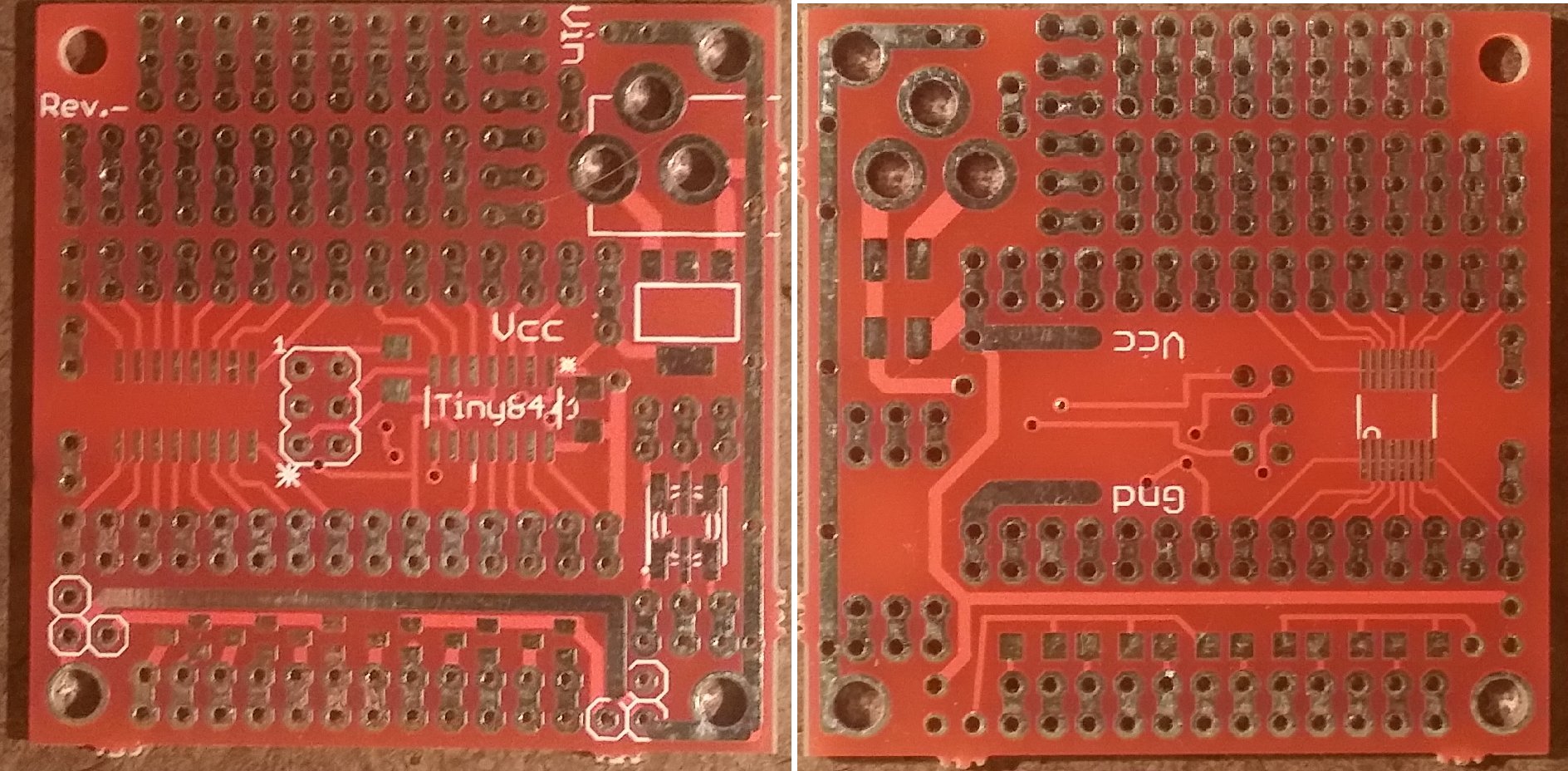 ATtiny84 project board from DrAzzy on Tindie