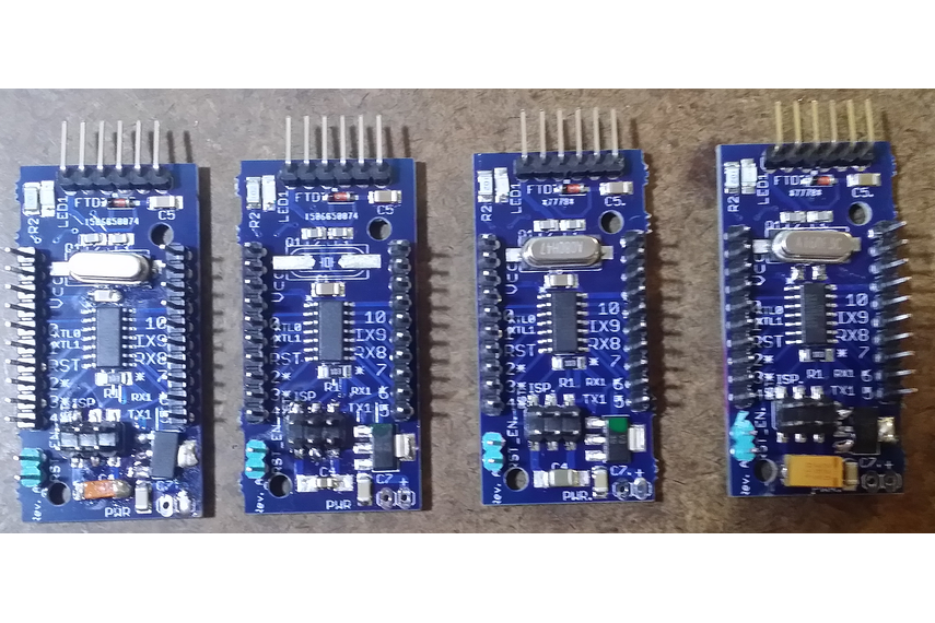 ATTiny841/84 breakout w/serial header (bare board) from DrAzzy on Tindie