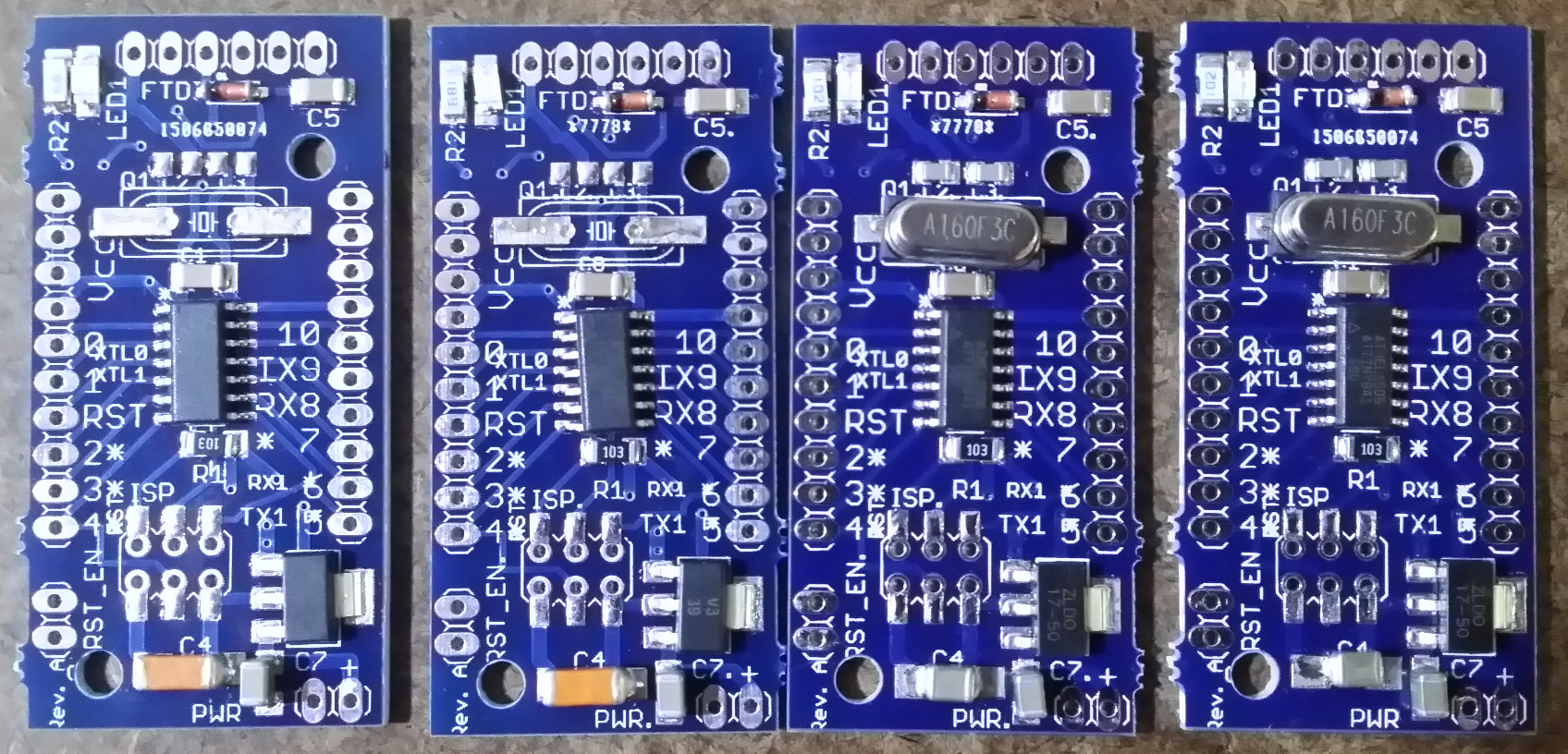 ATtiny841 dev. board w/Optiboot (assembled) from DrAzzy on Tindie