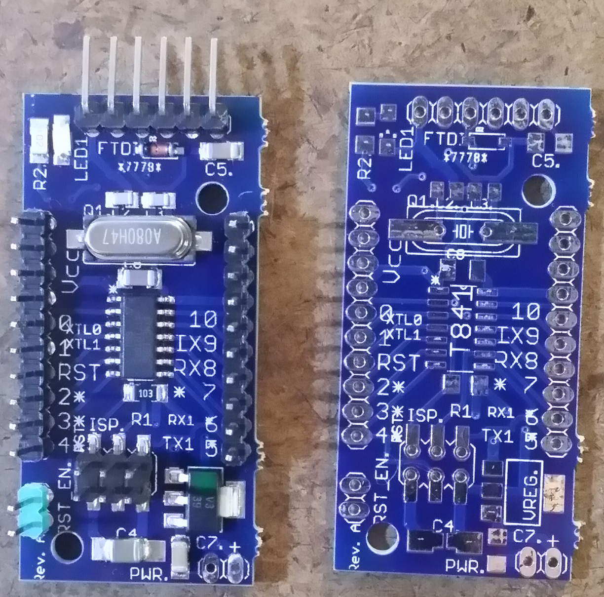 ATtiny841 dev. board w/Optiboot (assembled) from DrAzzy on Tindie