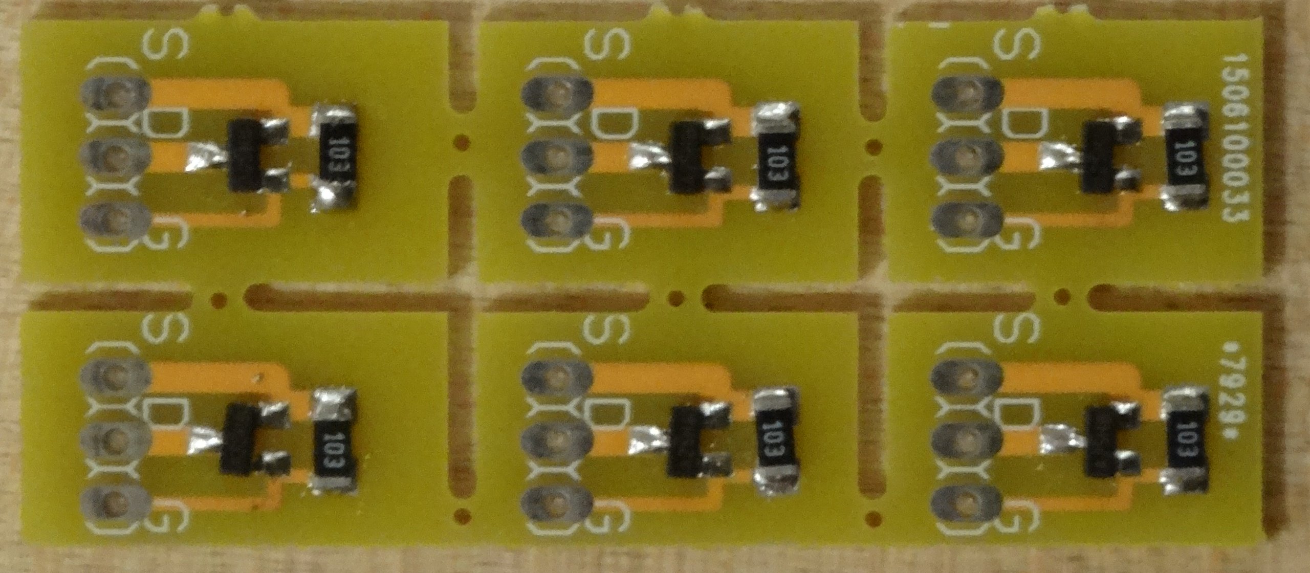 Simple SOT-23 MOSFET (six-pack, logic level) from DrAzzy on Tindie