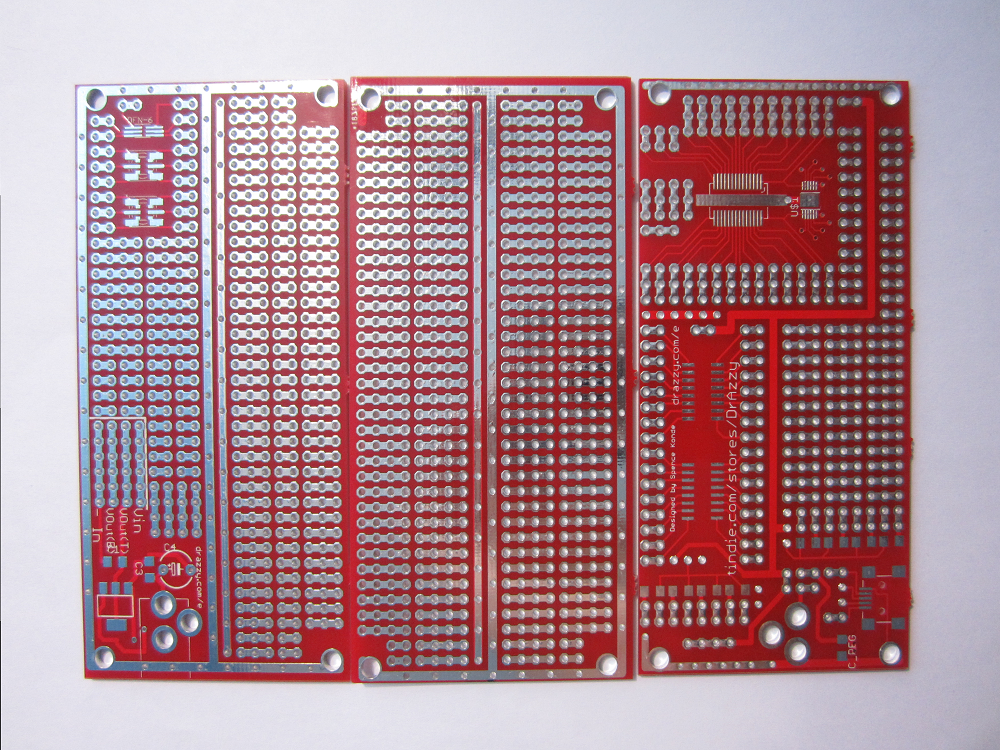 2" x 4" Prototyping/Project boards from DrAzzy on Tindie