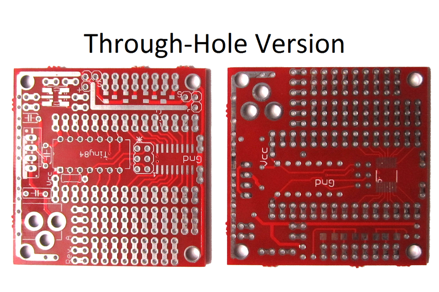 ATtiny84 project board from DrAzzy on Tindie