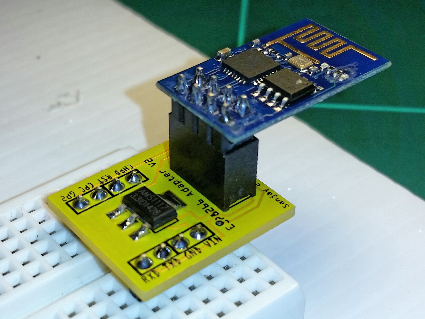 ESP8266 Adapter from saxsena on Tindie