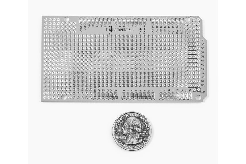 Arduino Mega Proto Shield from fundamentalz on Tindie