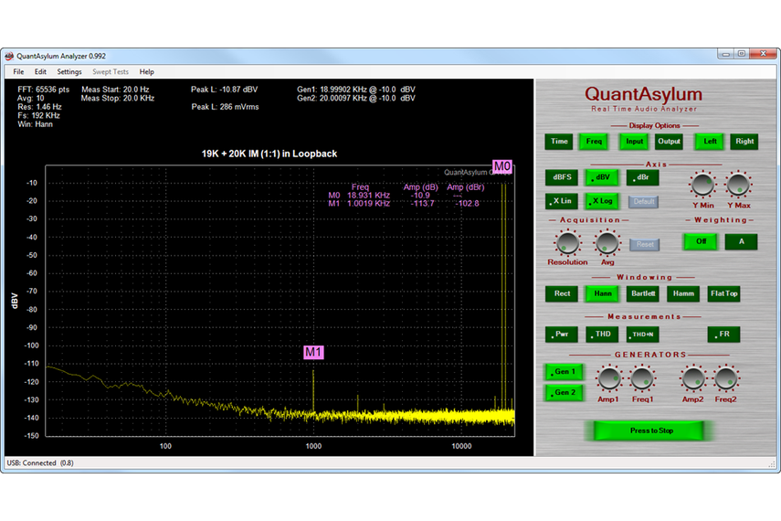 QuantAsylum QA400 Audio Analyzer from skrodahl on Tindie