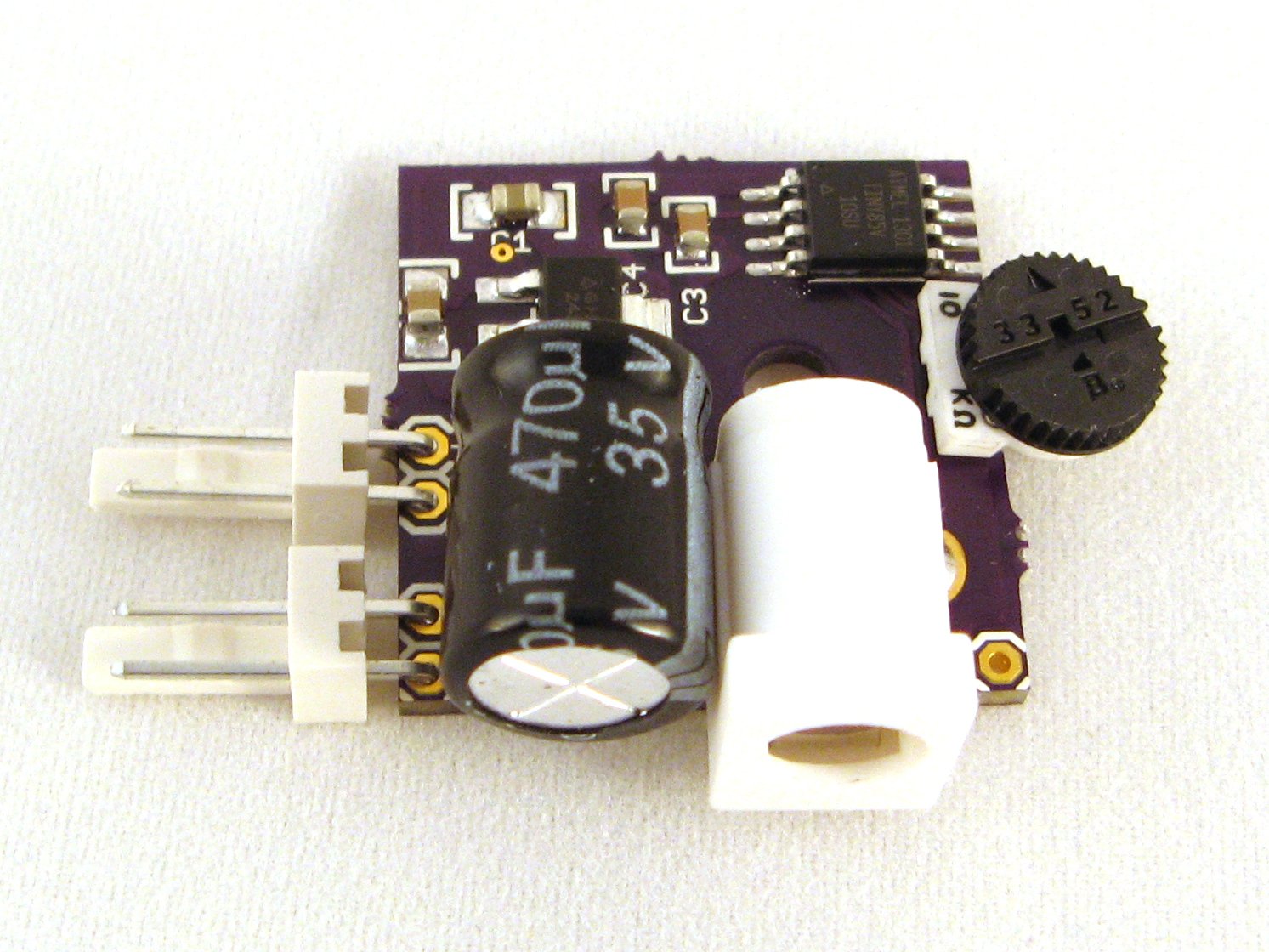 ATTiny85 PWM 5A LED driver from FemtoCow on Tindie