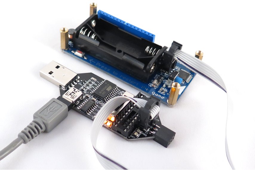 USBtinyISP AVR ATTiny programmer 5V, 3.3V, 2.7V from FemtoCow on Tindie