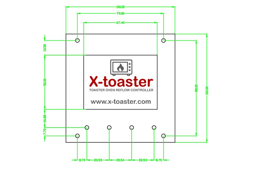 X-toaster | Toaster Oven Reflow Controller - KIT from BreakTech on Tindie