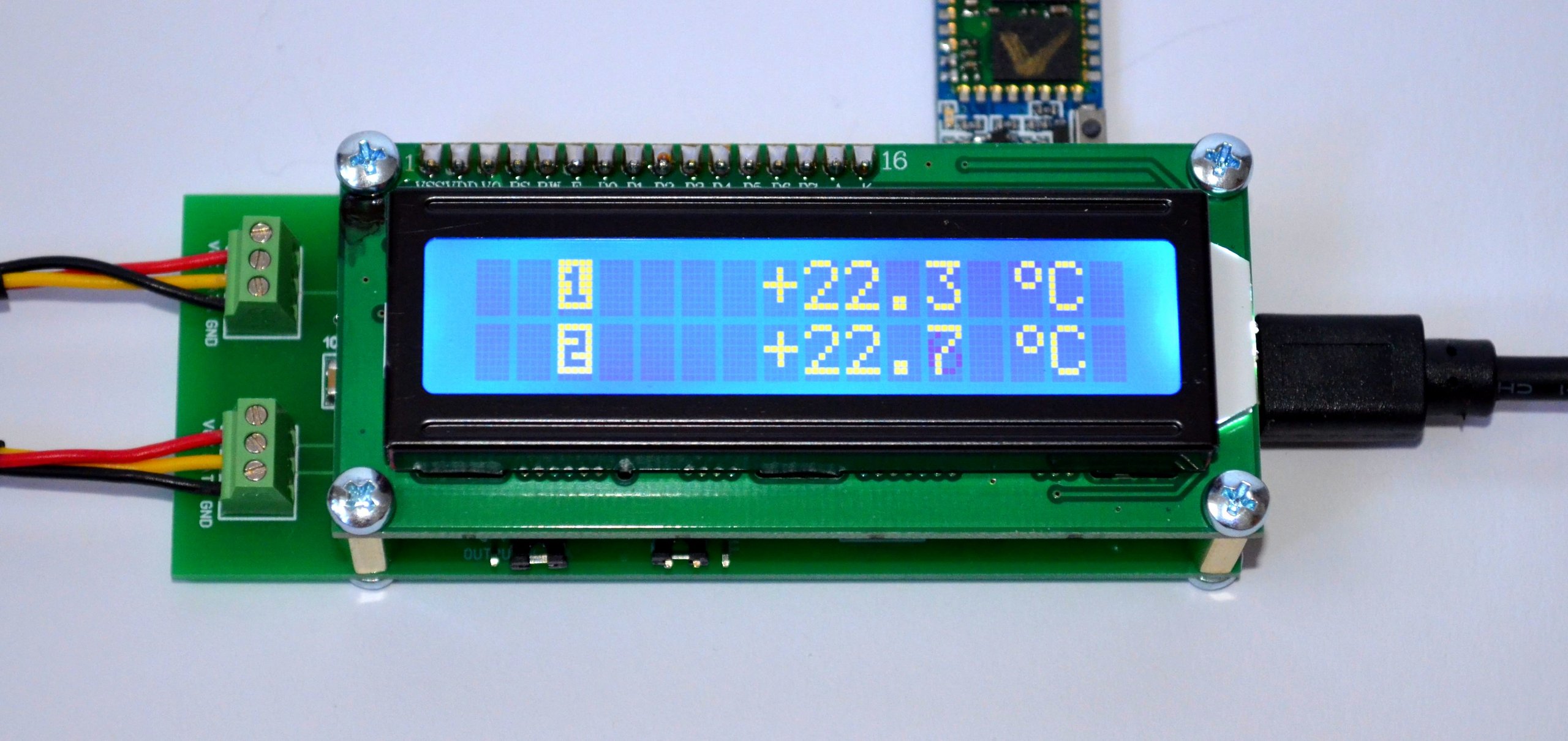 2CH Temperature Data Logger Bluetooth from bugrovs2012 on Tindie