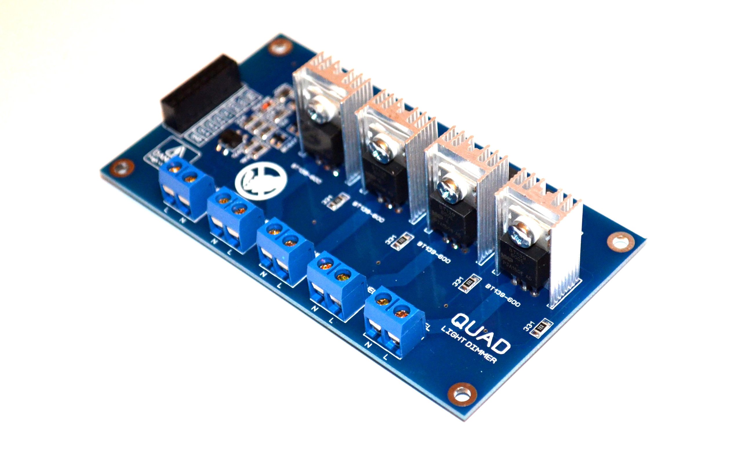 4CH AC LED Light Dimmer V2 Module Controller Board from bugrovs2012 on ...