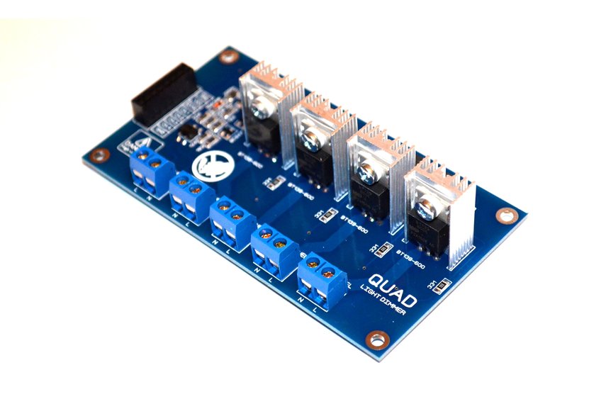 4CH AC LED Light Dimmer V2 Module Controller Board from bugrovs2012 on ...