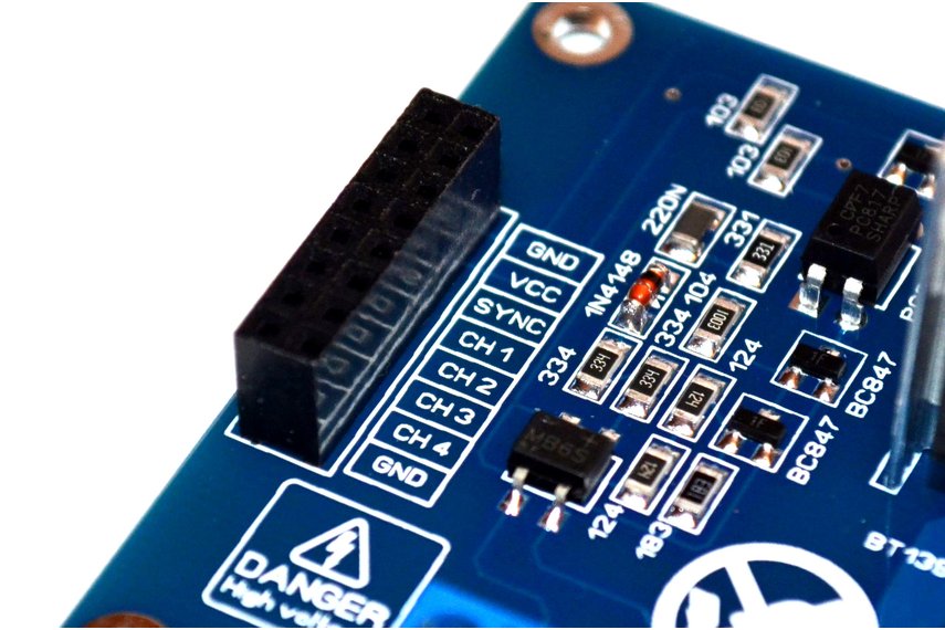 4CH AC LED Light Dimmer V2 Module Controller Board from bugrovs2012 on ...