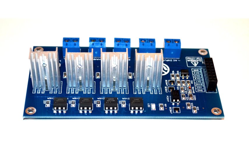 4CH AC LED Light Dimmer V2 Module Controller Board from bugrovs2012 on ...